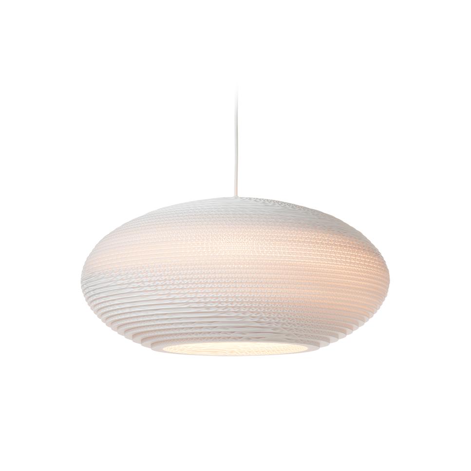 Graypants Scraplight Disc White Pendant Light | Inspyer Lighting