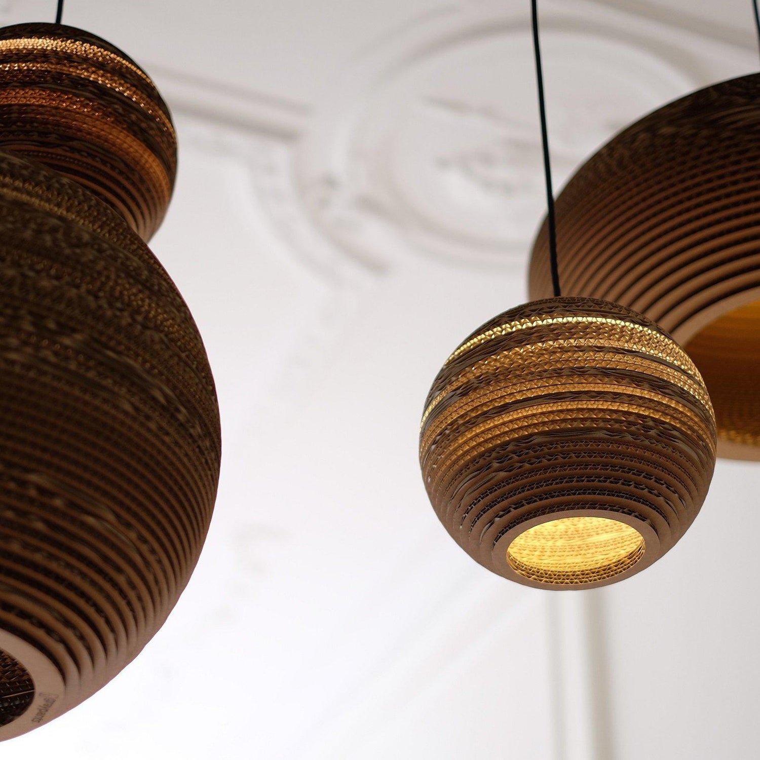 Graypants Scraplight Moon Original Pendant Light