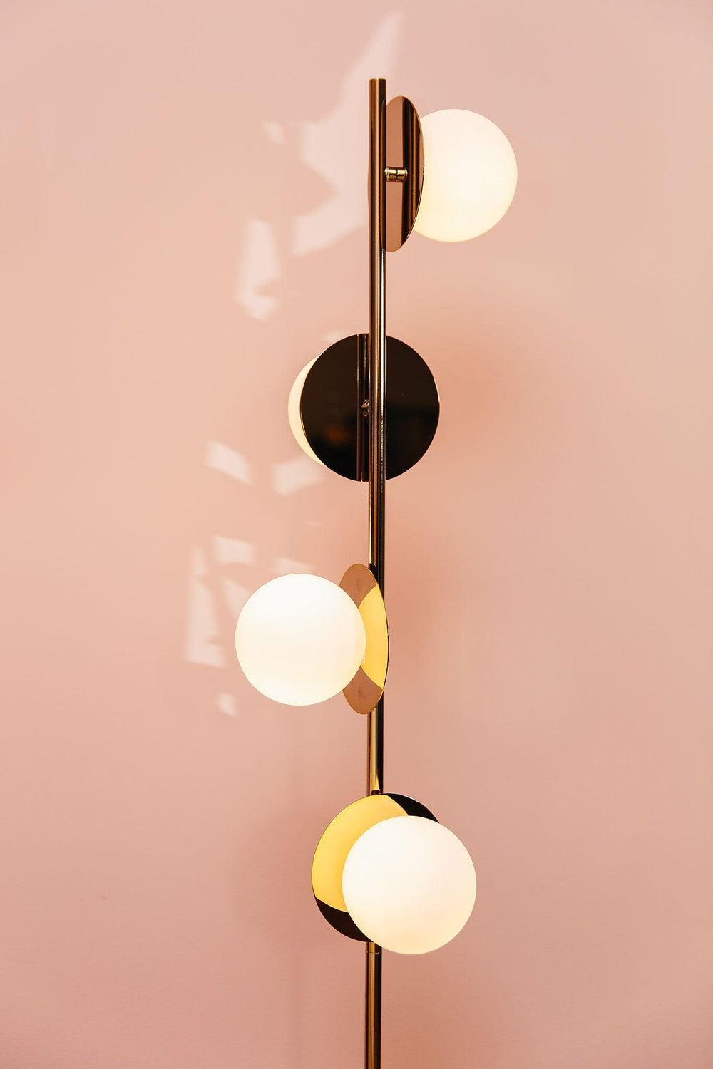 Houseof Brass Opal Disk Floor Lamp | Inspyer Lighting