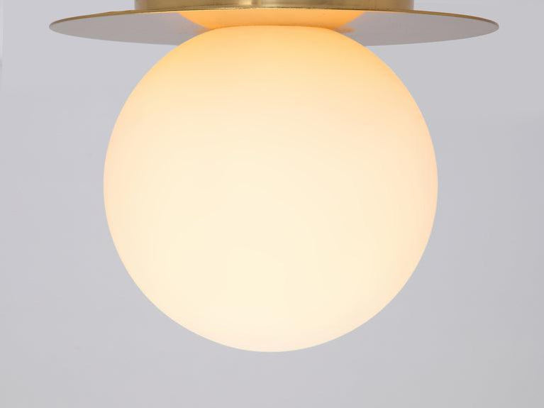 Houseof Brass Opal Disk Wall Light | Inspyer Lighting
