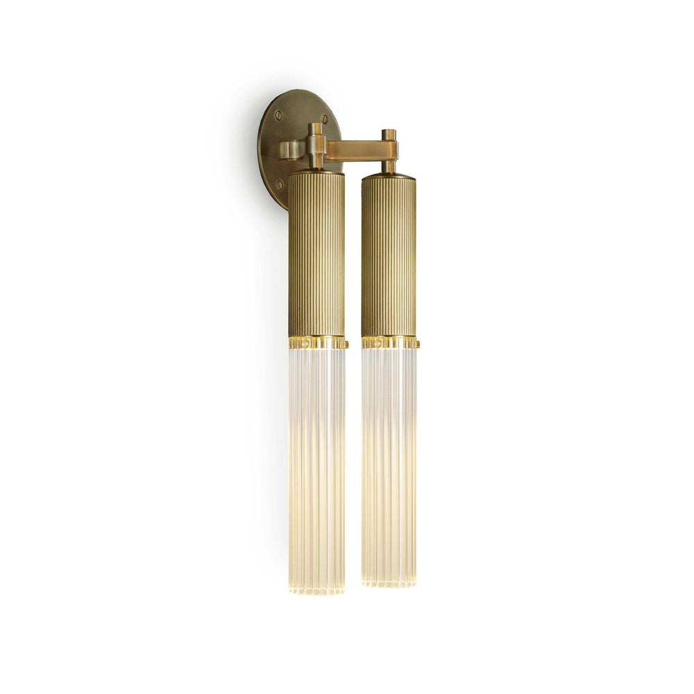 J. Adams & Co Flume Double Wall Light | Inspyer Lighting