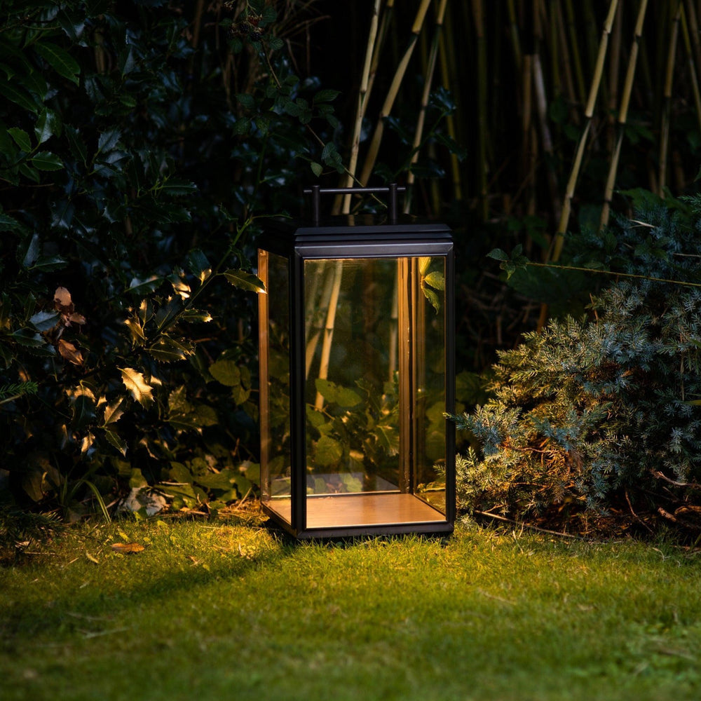 J. Adams & Co Hazel Lantern Short Floor Lamp | Inspyer Lighting