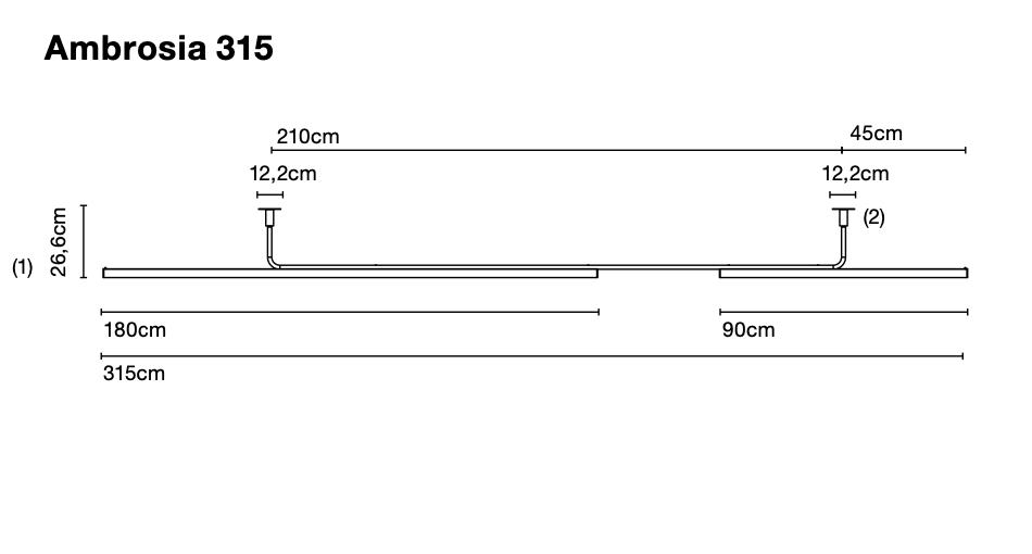 Marset Ambrosia Ceiling Light | Inspyer Lighting