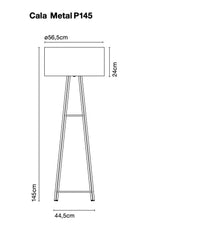 Marset Cala Metal Floor Lamp — Inspyer Lighting