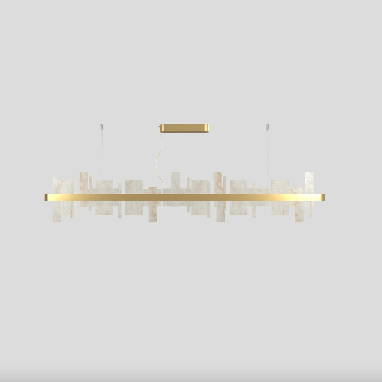 Masiero Honicé Linear Suspension Light | Inspyer Lighting