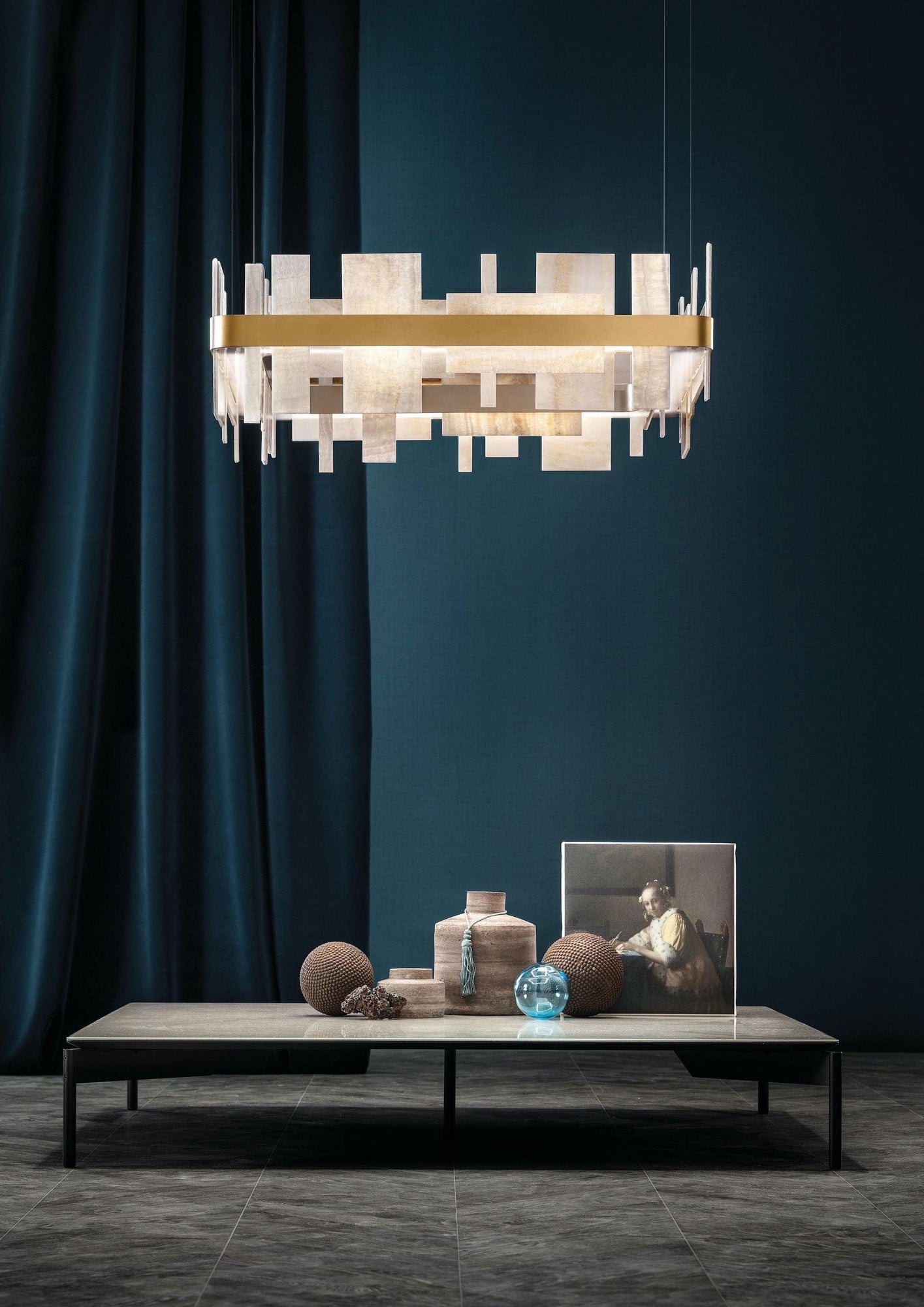 Masiero Honicé Square Suspension Light | Inspyer Lighting