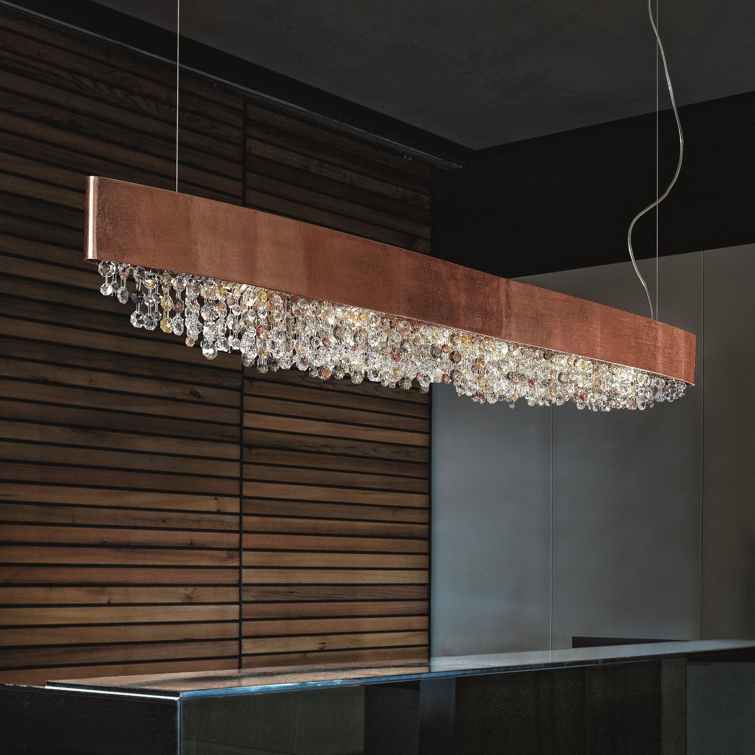 Masiero Olà Oval Suspension Light | Inspyer Lighting