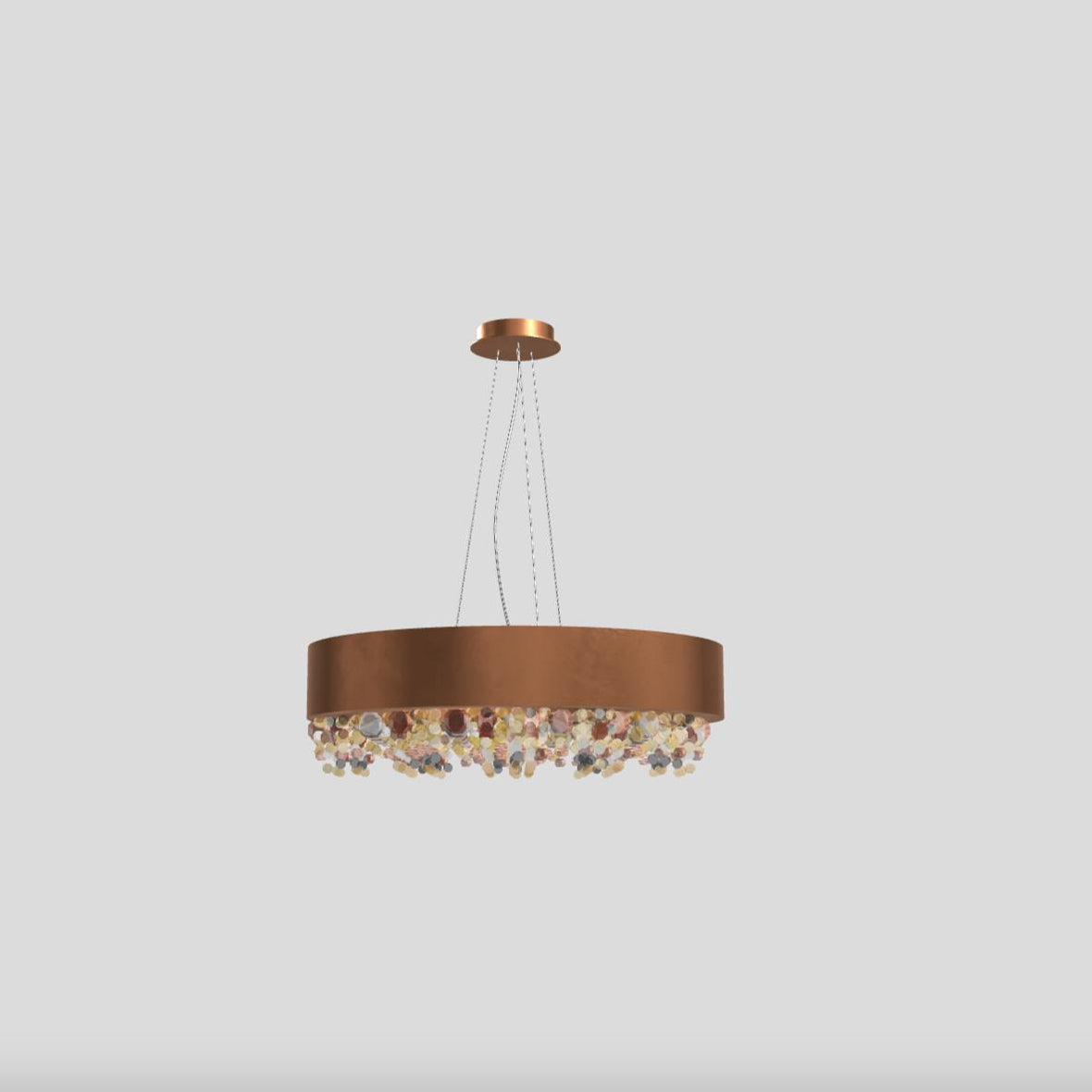 Masiero Olà Round Suspension Light | Inspyer Lighting