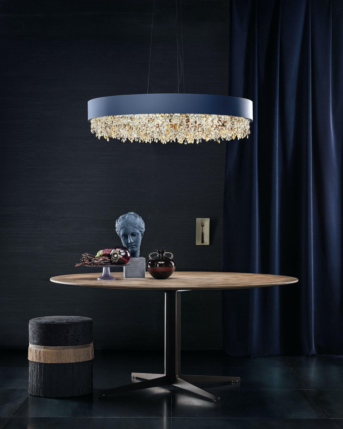 Masiero Olà Round Suspension Light | Inspyer Lighting
