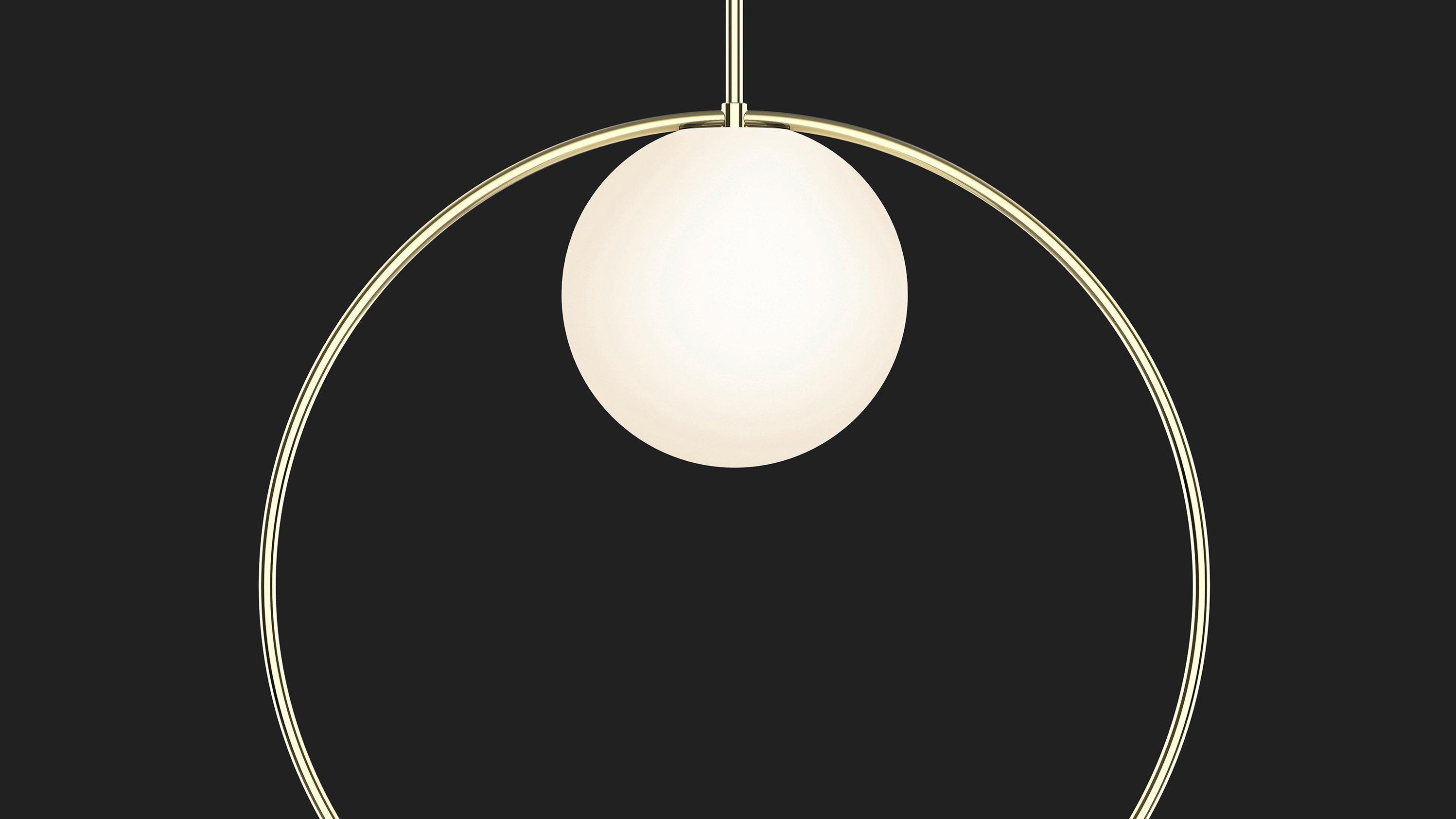 Pablo Designs Bola Halo Pendant Light | Inspyer Lighting