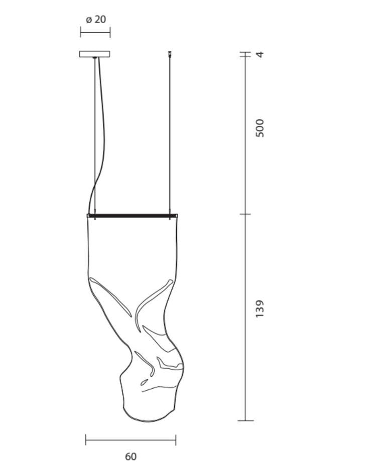 Parachilna Gweilo Zhou Suspension Light | Inspyer Lighting