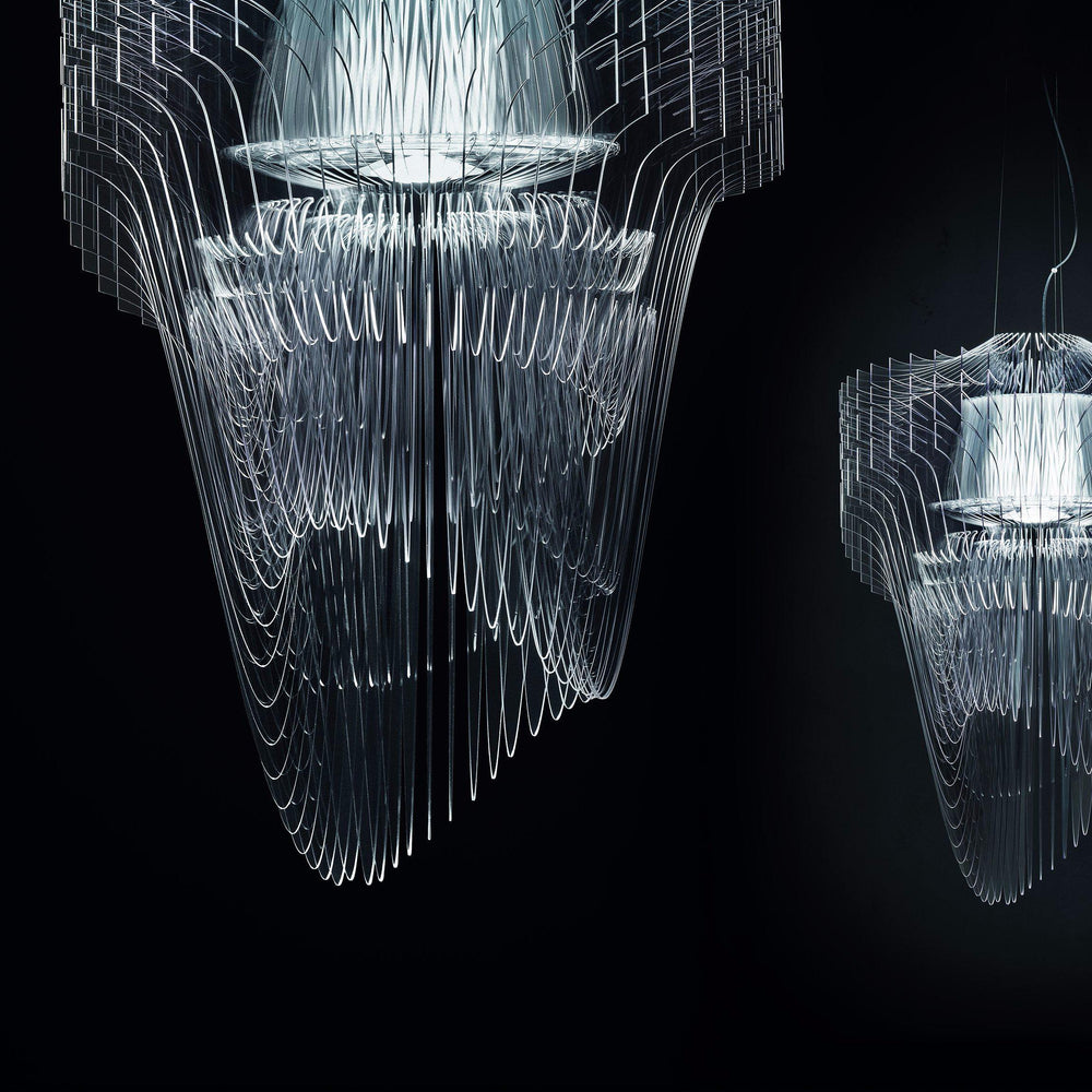 Slamp Aria Suspension Light Transparent