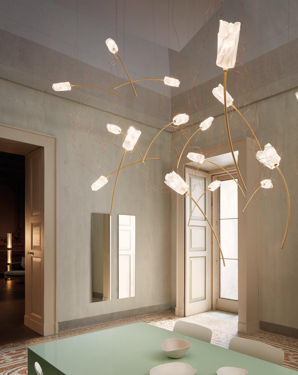 Slamp Tulip Linear Suspension Light | Inspyer Lighting
