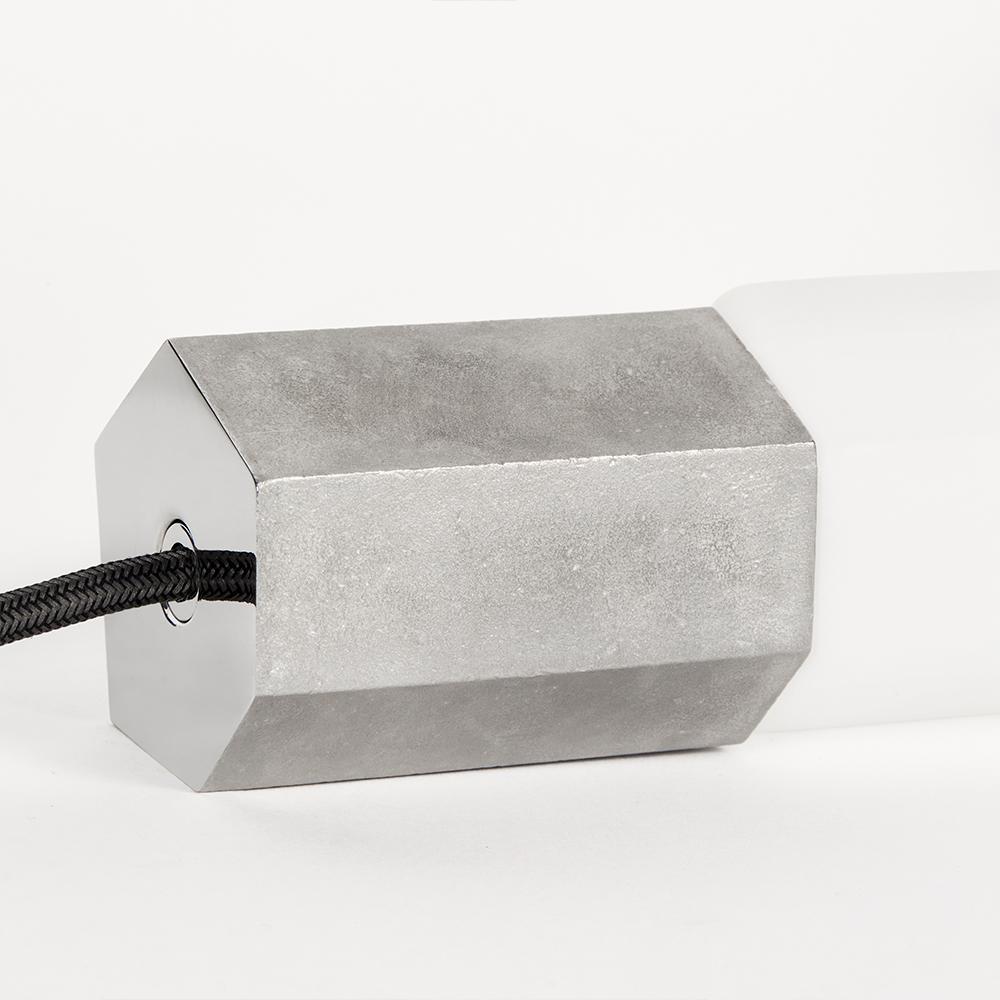 Tala Basalt Single Pendant Light in Stainless Steel