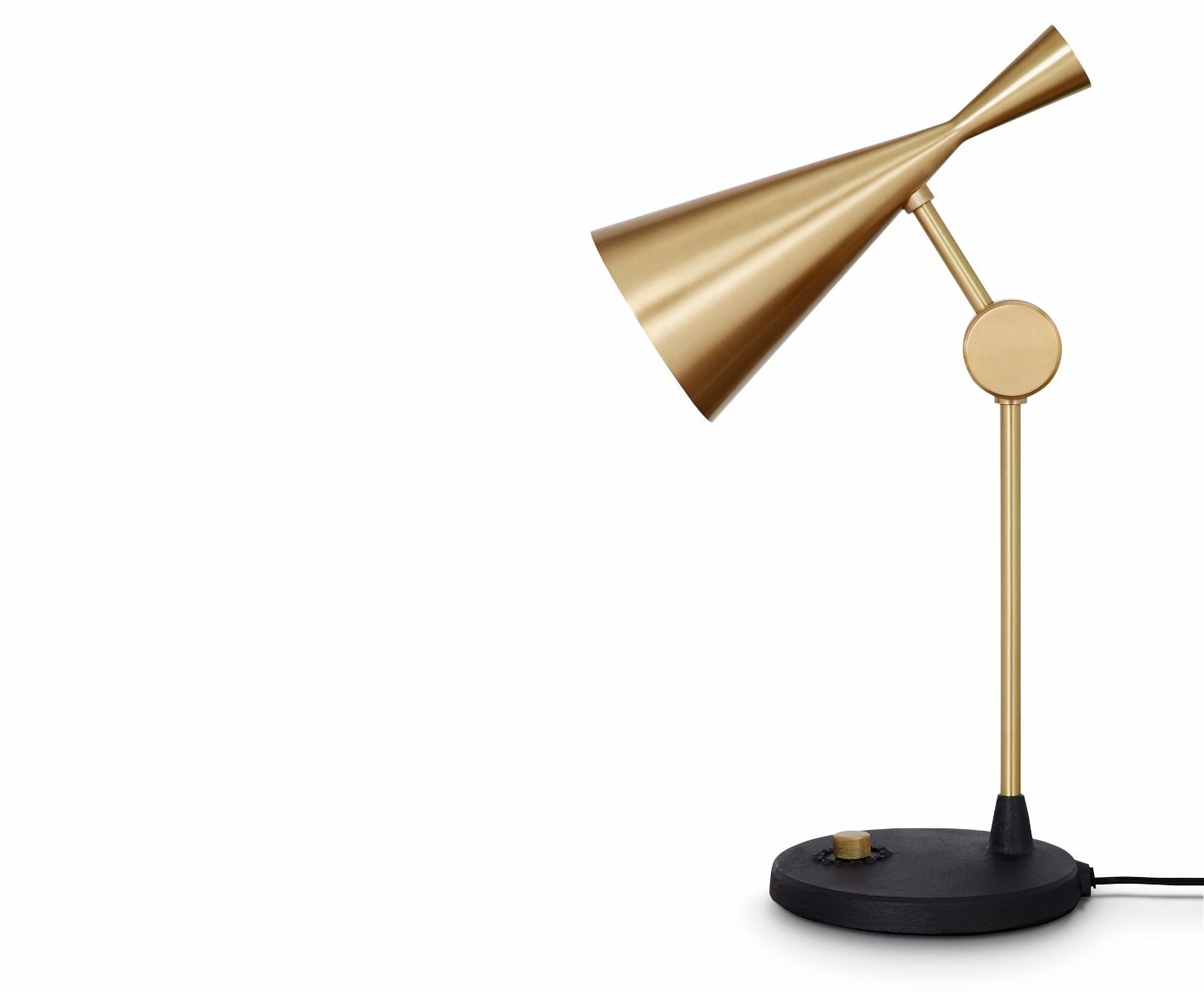 Tom Dixon Beat Table Lamp Brass | Inspyer Lighting