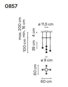Vibia Algorithm Rectangular Suspension Light | Inspyer Lighting