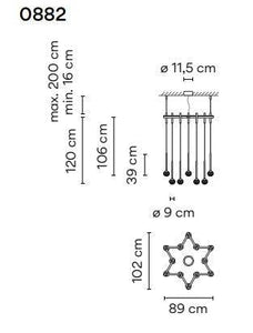 Vibia Algorithm Triangle Suspension Light | Inspyer Lighting