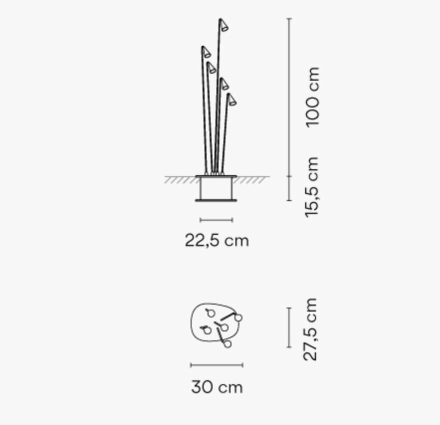 Vibia Brisa Outdoor Floor Lamp | Inspyer Lighting