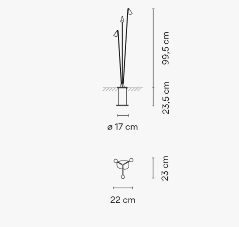 Vibia Brisa Outdoor Floor Lamp | Inspyer Lighting