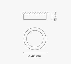 Vibia Duo Ceiling Light