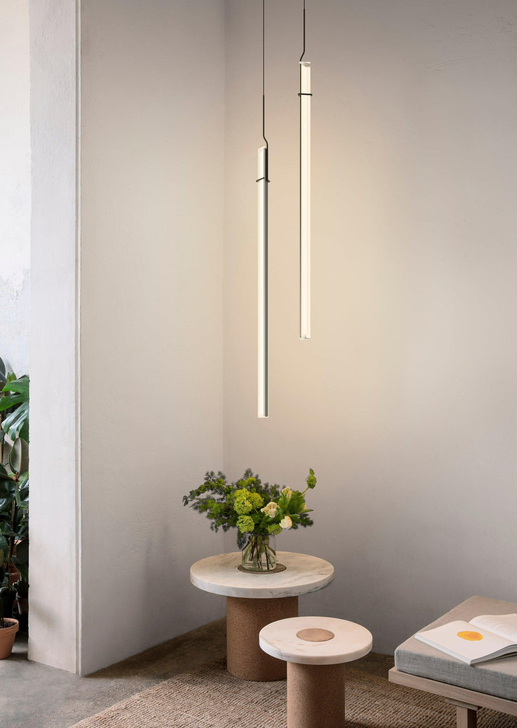 Vibia Halo Jewel Straight Pendant Light | Inspyer Lighting
