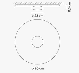 Vibia Top Ceiling Light | Inspyer Lighting