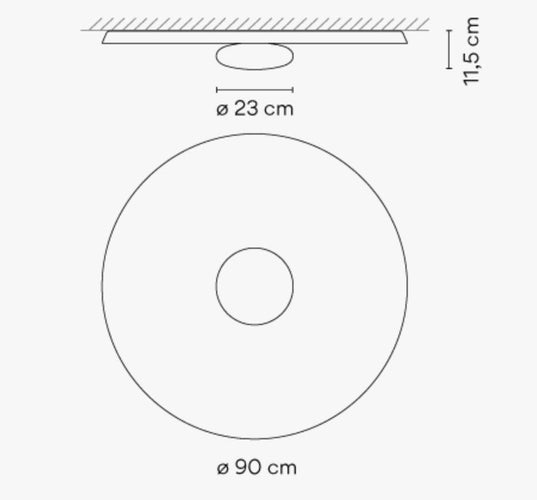 Vibia Top Ceiling Light — Inspyer Lighting