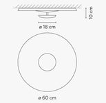 Vibia Top Ceiling Light | Inspyer Lighting