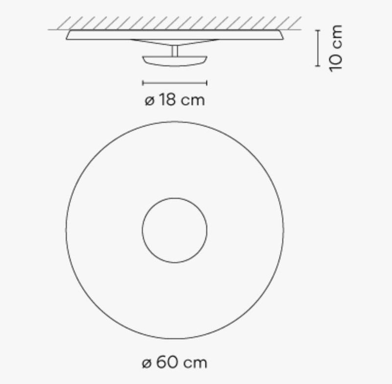 Vibia Top Ceiling Light | Inspyer Lighting