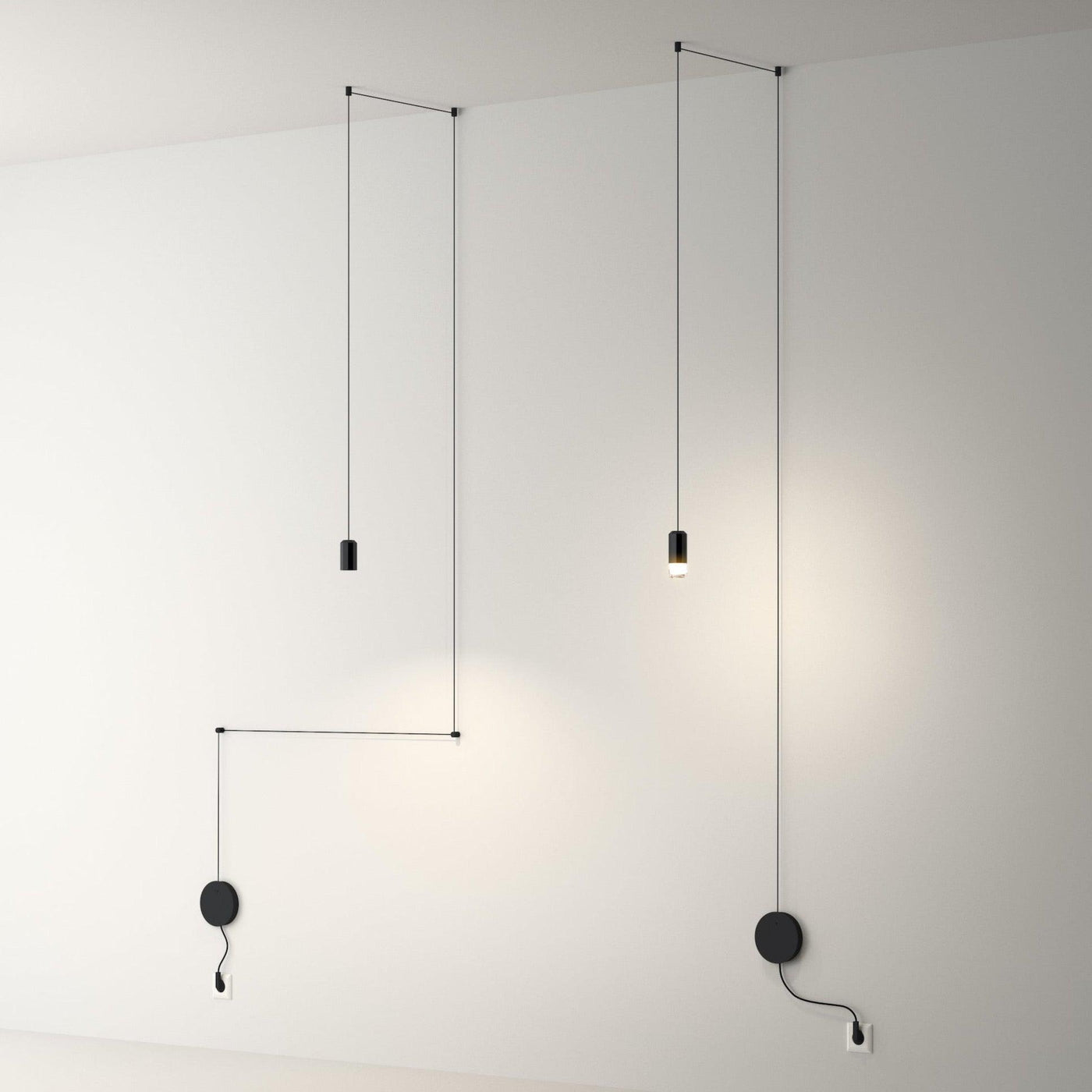 Vibia Wireflow Free Form Plug-in Pendant Light — Inspyer Lighting